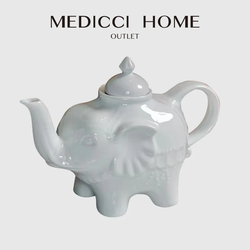 Elephant Ceramic Teapots