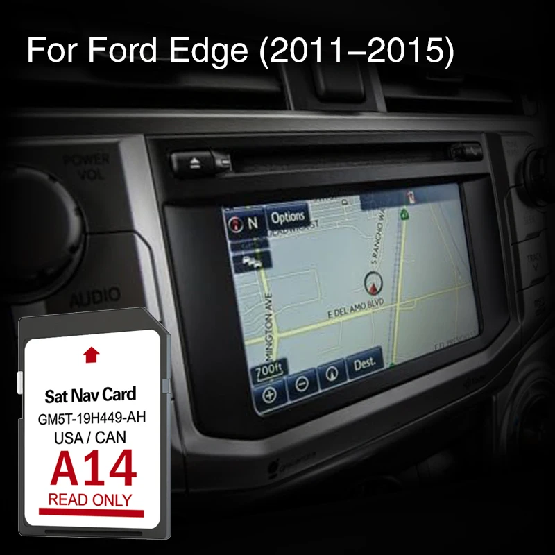 For-Ford-Edge-From-2011-To-2015-Car-NAVI-Accessories-Cover-North ...