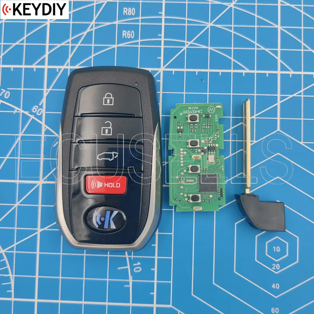 KEYDIY KD TB TB01-4 Smart Car Key with 8A Chip for Toyota Corolla Camry ...
