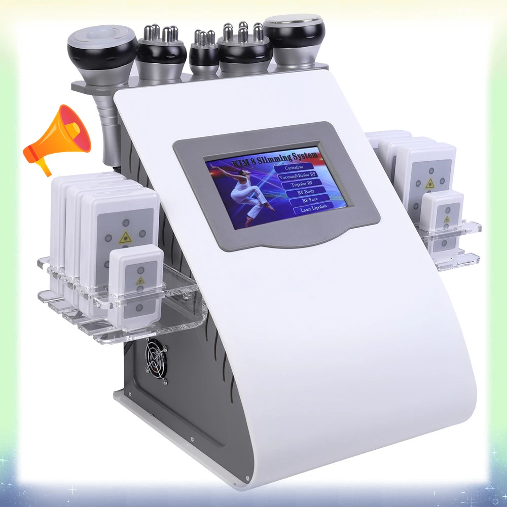 Free Shipping 40K Multifunctional Fat reducing Machine Ultrasound ...