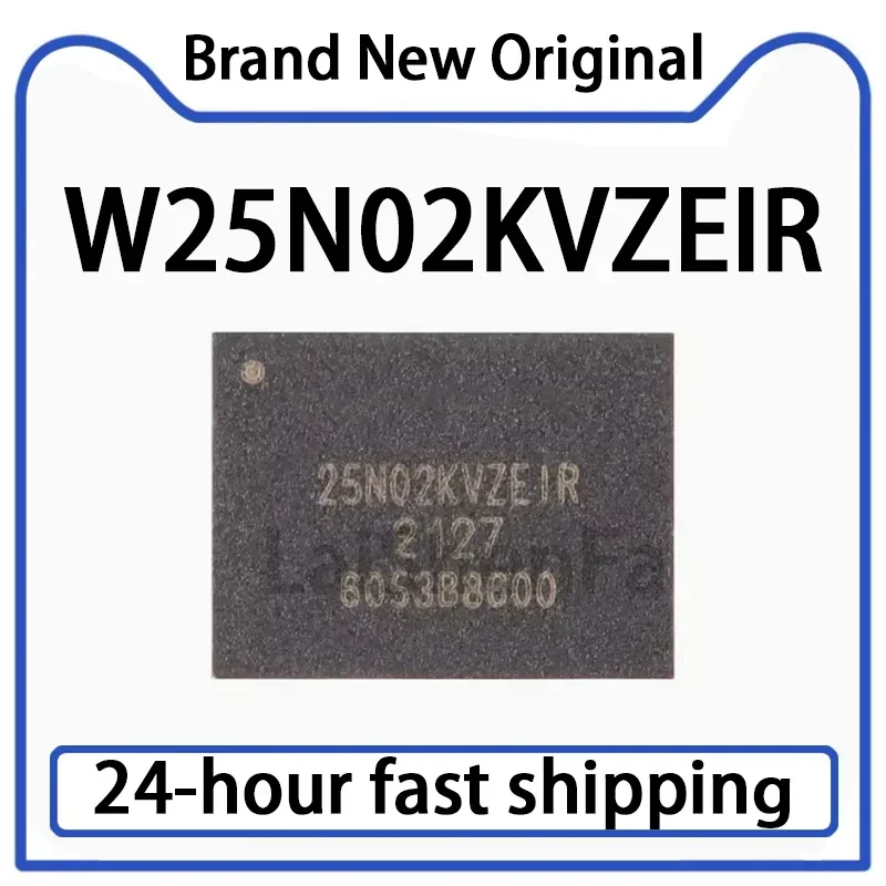 1PCS W25N02KVZEIR Package WSON-8 3V 2Gb Serial NAND Flash Chip Stock ...