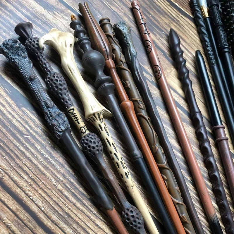 42 Kinds of 35-40cm Metal Core Magic Wands Toys Ron Malfoy Magical Wand ...