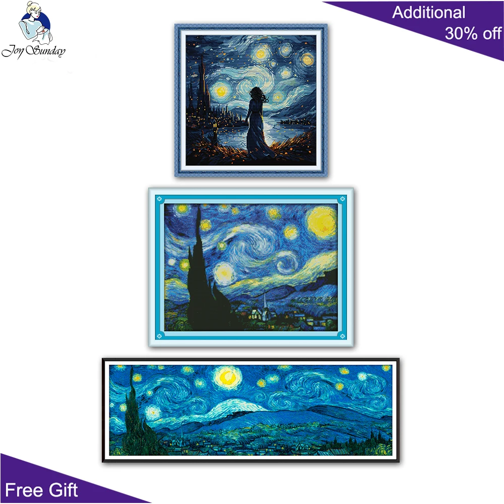 Joy Sunday The Starry Night of Van Gogh Starry Night Panorama Look At ...