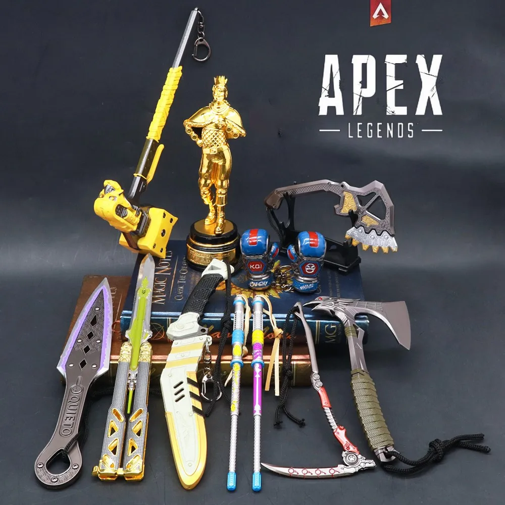 27piece-Apex-Legends-Heirloom-Octane-Butterfly-Knife-Ash-Swords-Game ...
