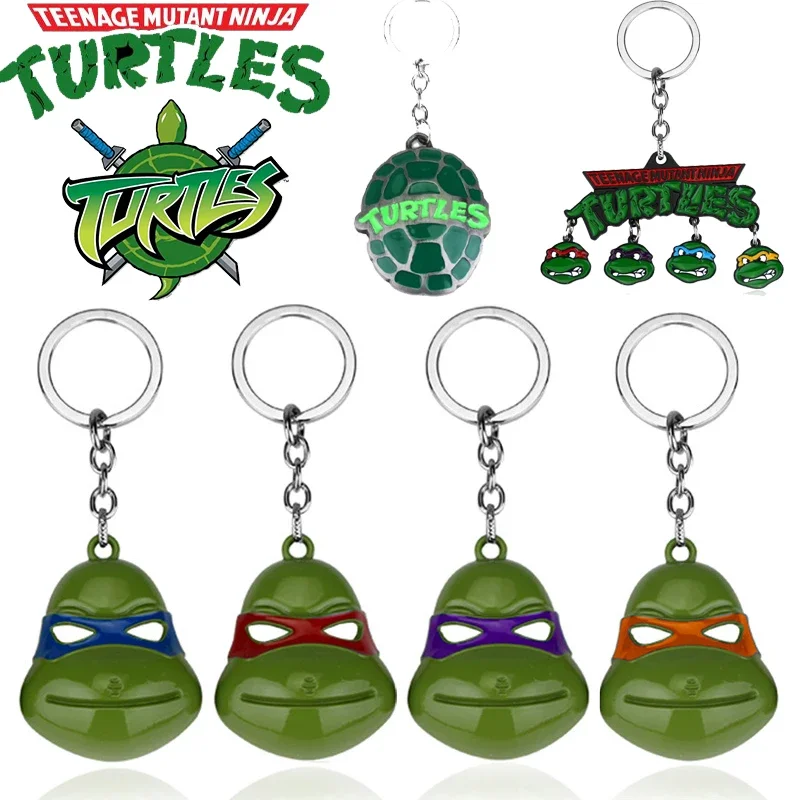 Teenage-Mutant-Ninja-Turtles-TMNT-Keychain-Hot-Key-Ring-Cartoon-Alloy ...