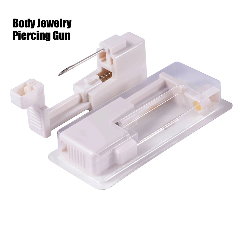 Body Piercing Gun Tool Set Disposable Sterilized Unit Safety Use For ...