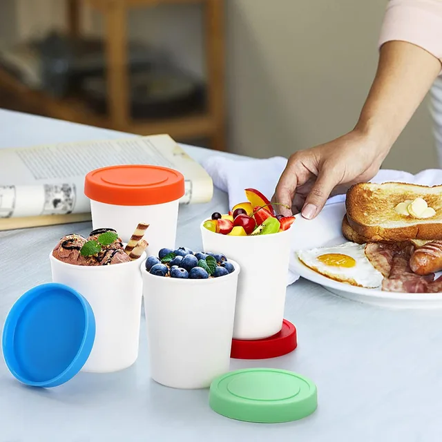 Ice Cream Freezer Storage Containers