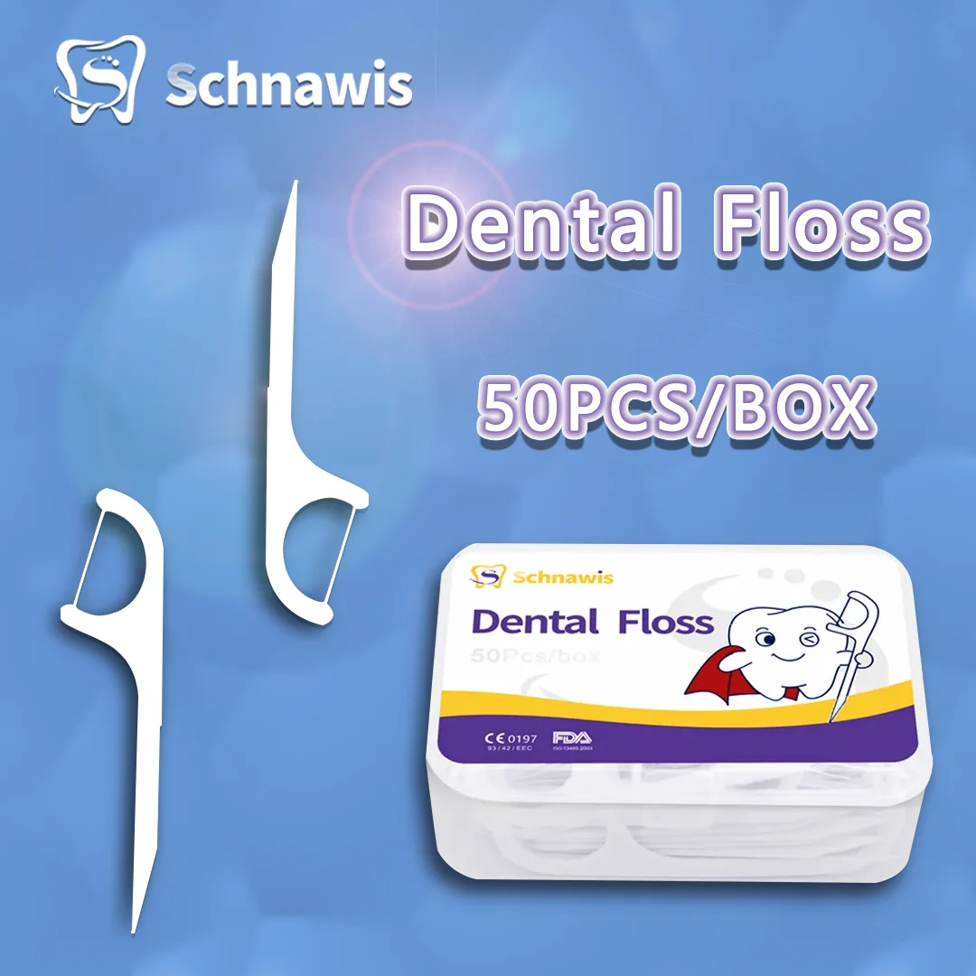 50M-Roll-Dental-Flosser-Built-in-Spool-Wax-Nylon-PTFE-Macromolecule ...