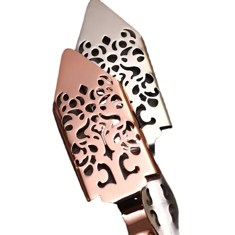 304 스테인리스 스틸 압생트 스푼 칵테일 바 기구 비터 스쿠프 유리 컵 음료웨어 필터 티몬