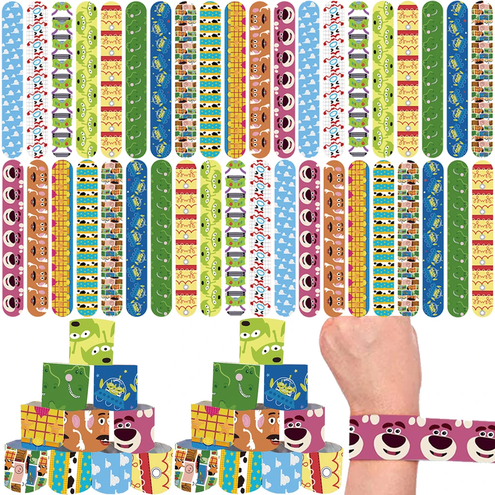 10-30Pc-Toy-Story-Slap-Bracelets-for-Kids-Birthday-Party-Buzz-Lightyear ...
