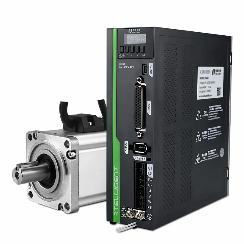 100W 200W 400W 750W 1000W 17Bit Magnetic 23Bit Optical Encoder 3000rpm ...