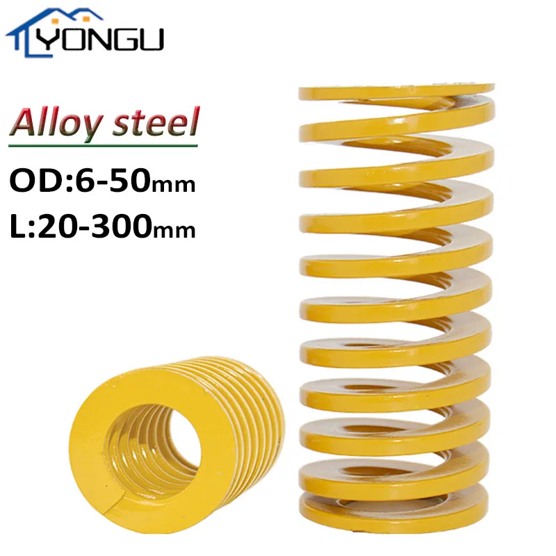 Die-Mold-Springs-Yellow-Compression-Spring-small-load-Outer-Diameter-6 ...