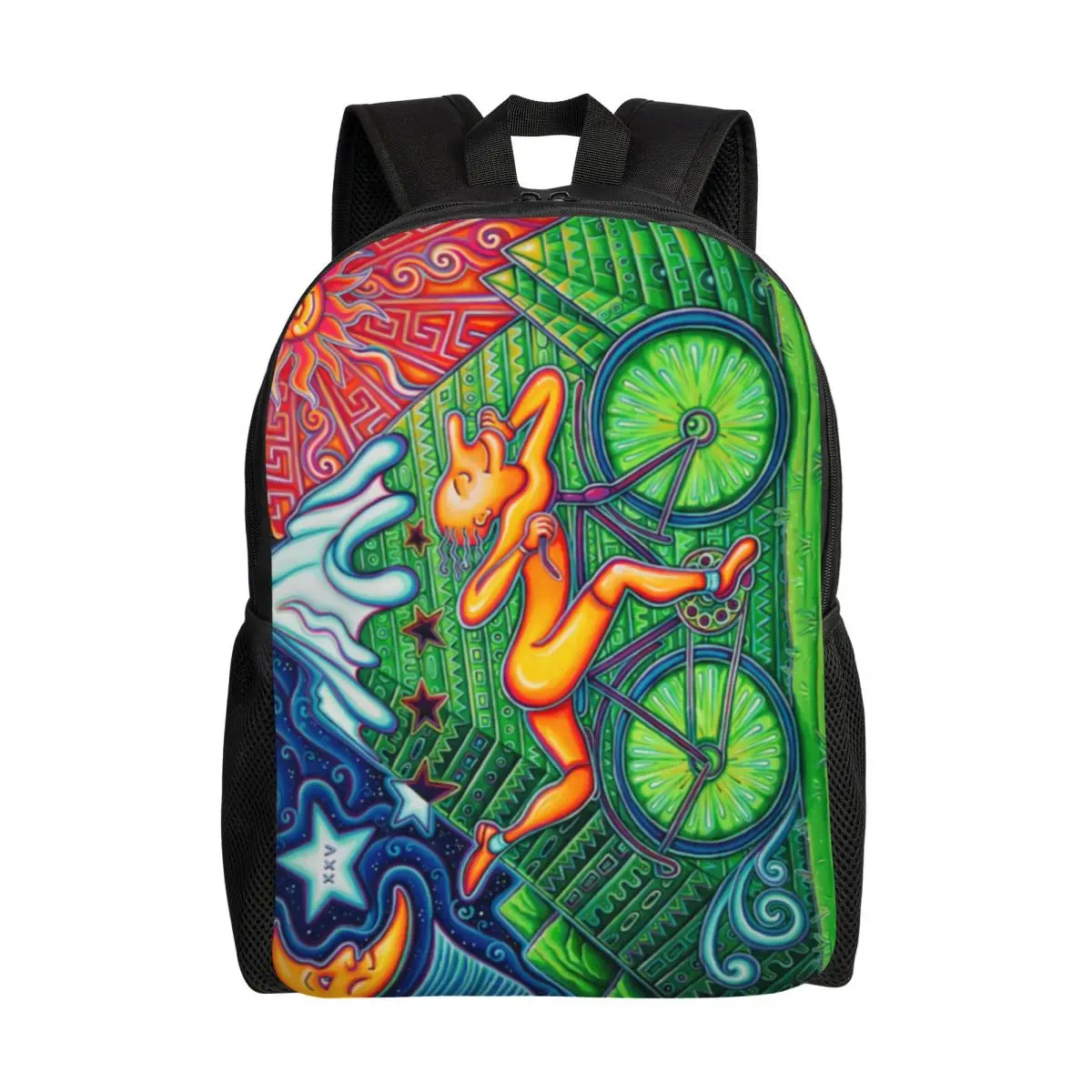Customized-Albert-Hoffman-LSD-Bicycle-Day-Laptop-Backpack-Women-Men ...
