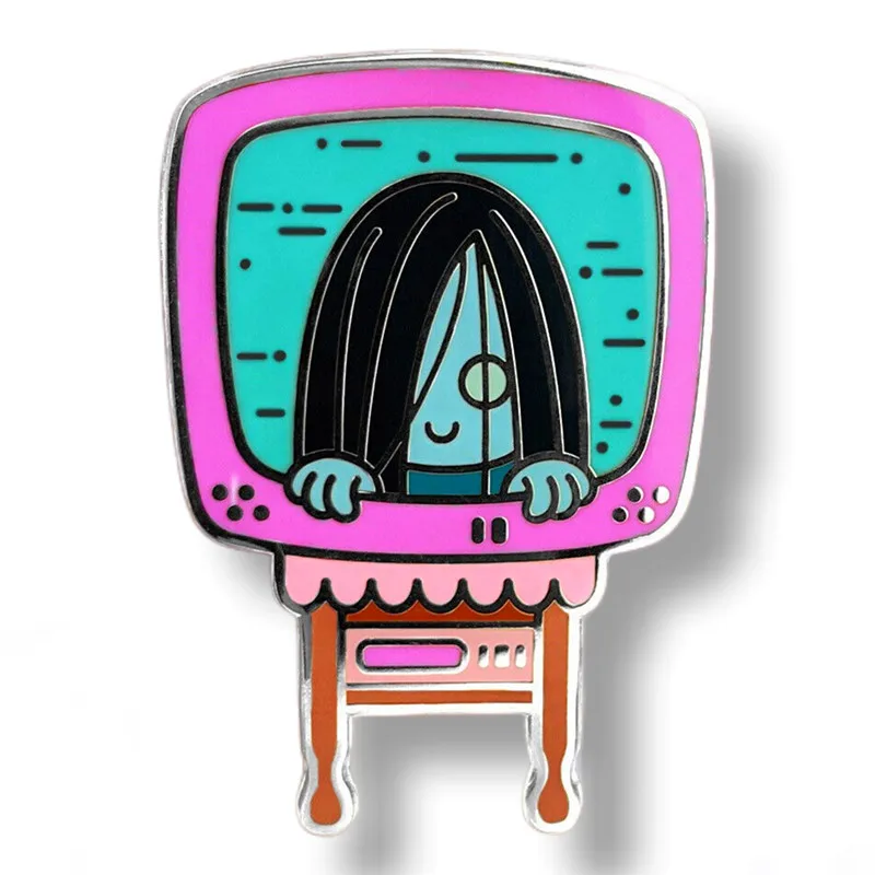 Japanese-Movies-Thriller-The-Ring-Sadako-Enamel-Pin-Brooch-Metal-Badges ...