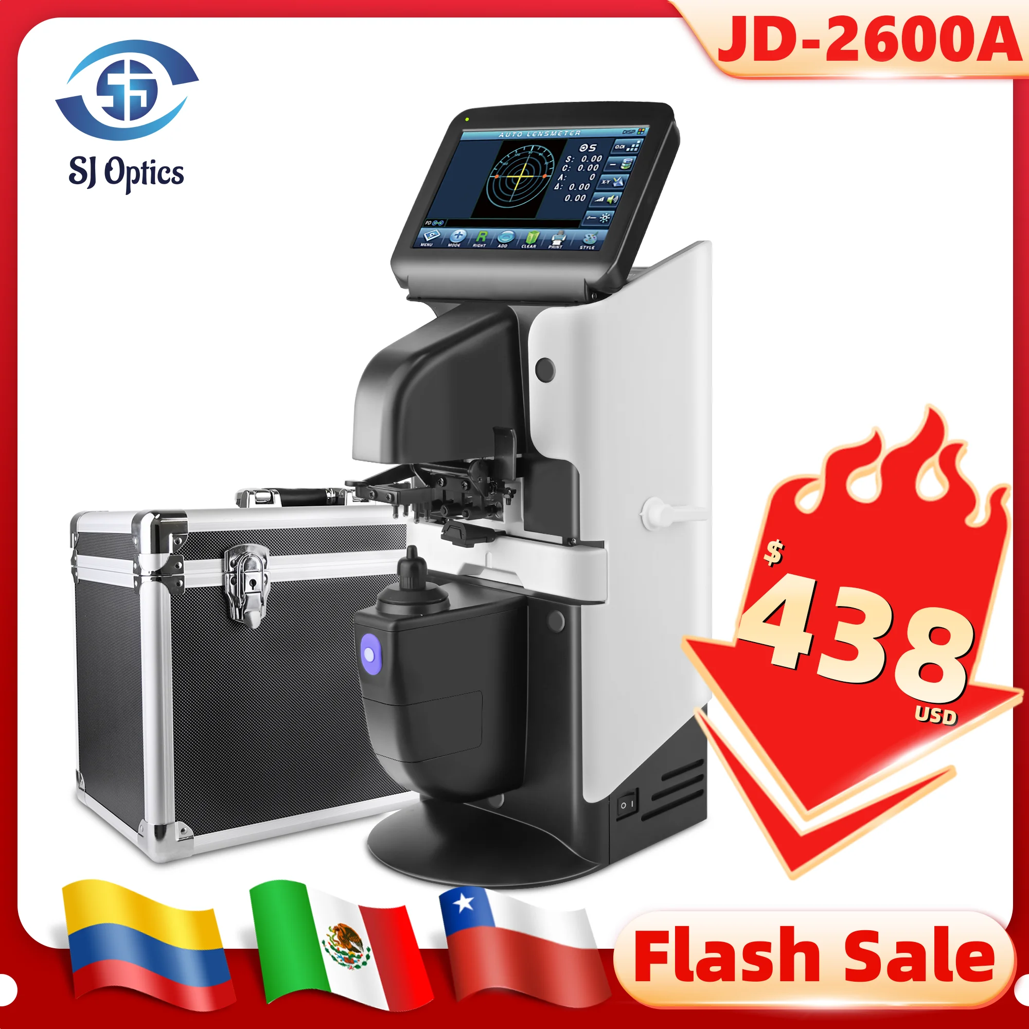 Flash-Sale-JD-2600A-Lensometer-with-PD-UV-Printer-7-Lcd-Touch-Screen ...