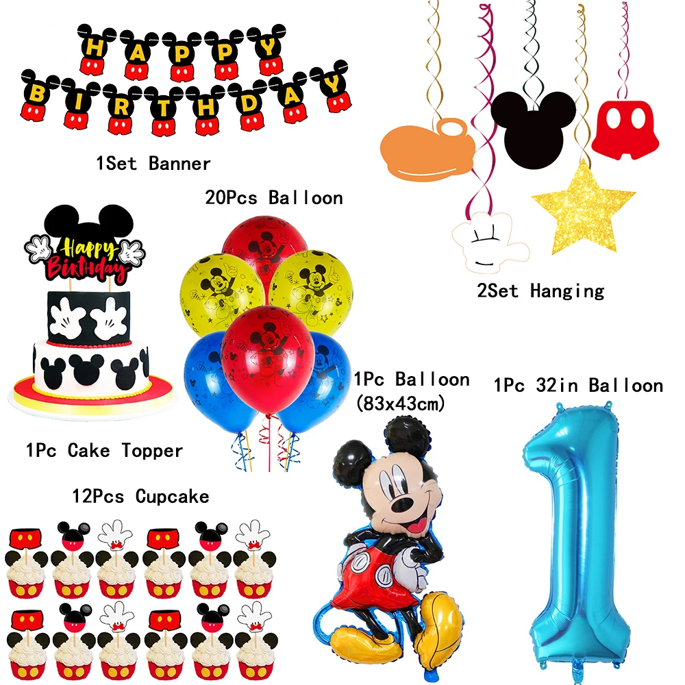 Number One Birthday Mickey