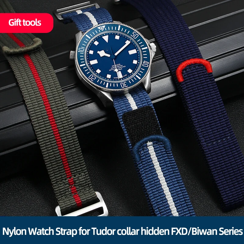 High Quality Nylon Watch Strap 22mm Watchband For Tactical Frog FXD ...