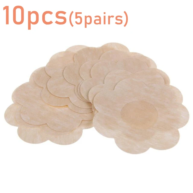 10pcs Silicone Nipple Cover Reusable Women Breast Petals Lift Up ...