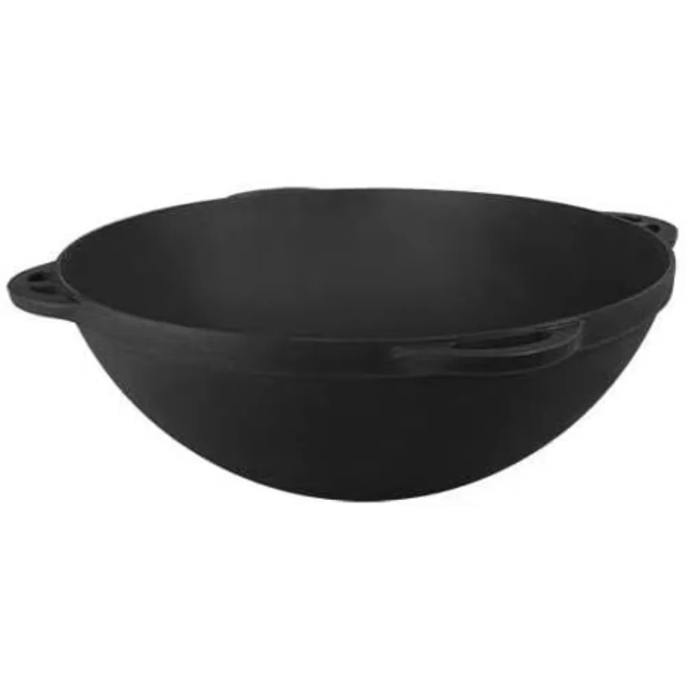 50 100L cast iron Kazan for Plov making cookware insulated double ...