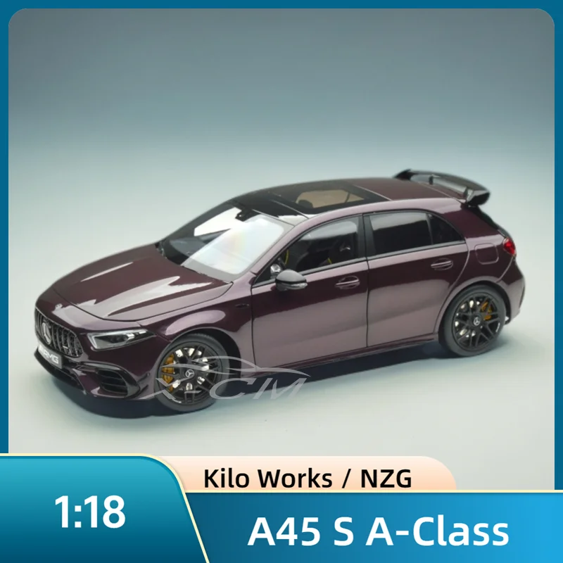 Diecast Car Model Kilo Works / NZG A45 S A-Class A Class (Dark Red ...