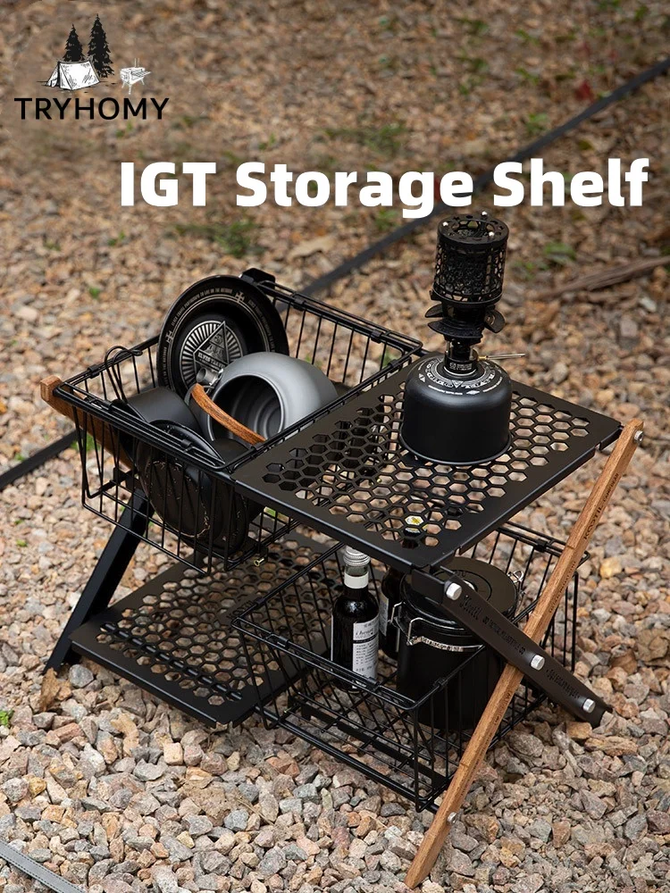 Lightweight-Outdoor-Camping-Storage-Shelf-Multifunctional-Portable ...