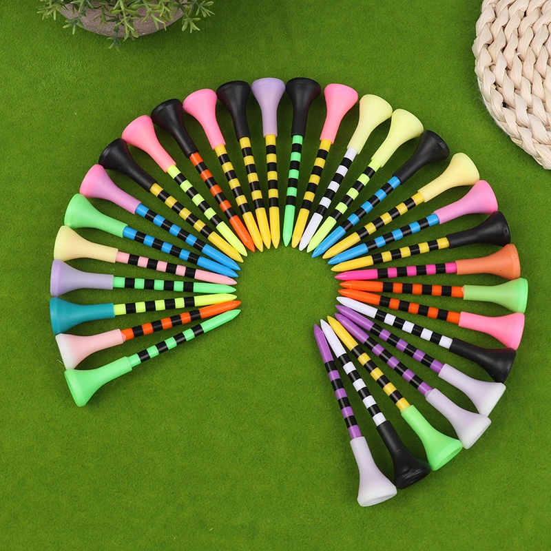 【Nice】10/20/30Pcs 70/83MM Golf Nail TEE Plastic Seat Cover Head Cover ...