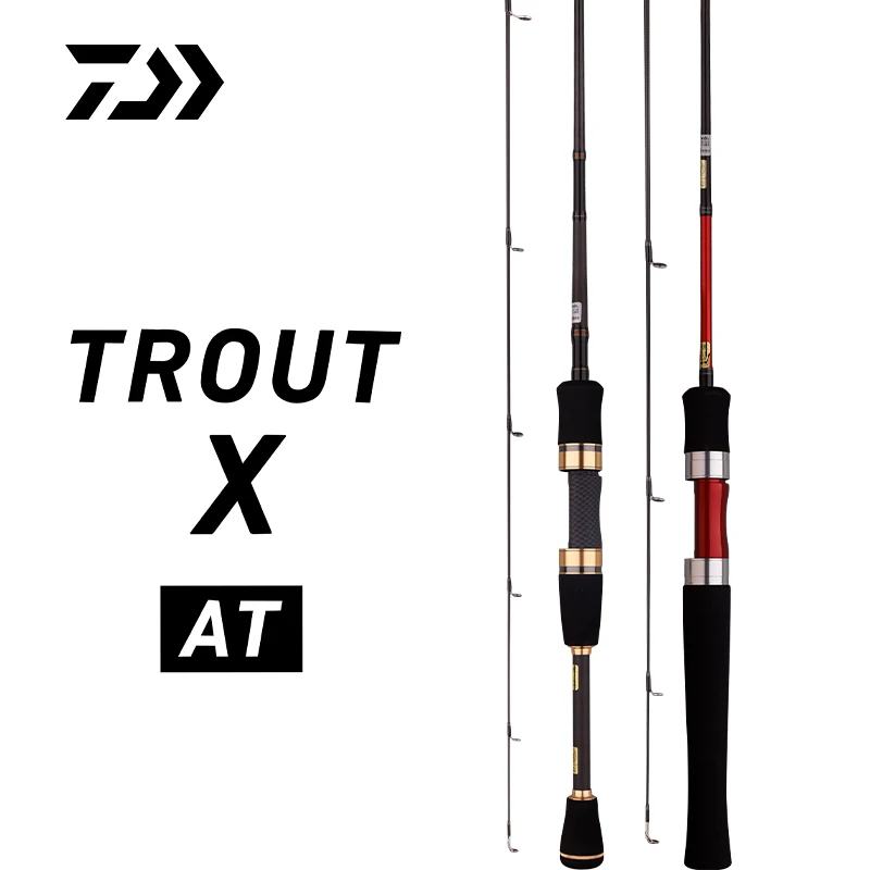 DAIWA-TROUT-X-AT-Fuji-Guides-Two-Sections-High-Carbon-Spinning-Rods ...