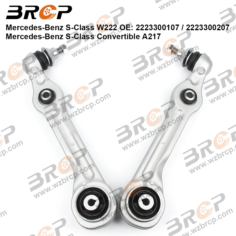BRCP-Pair-Front-Lower-Suspension-Straight-Control-Arm-For-Mercedes-Benz ...