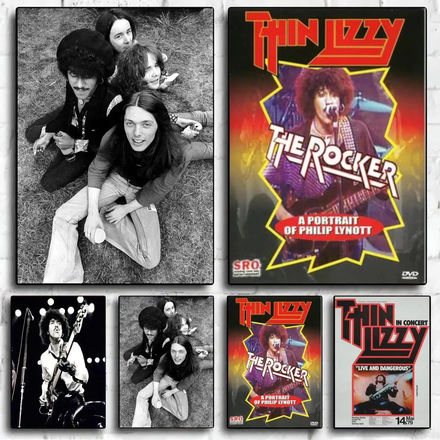 Thin-Lizzy-Band-Decoration-Art-Poster-Wall-Art-Personalized-Gift-Modern ...