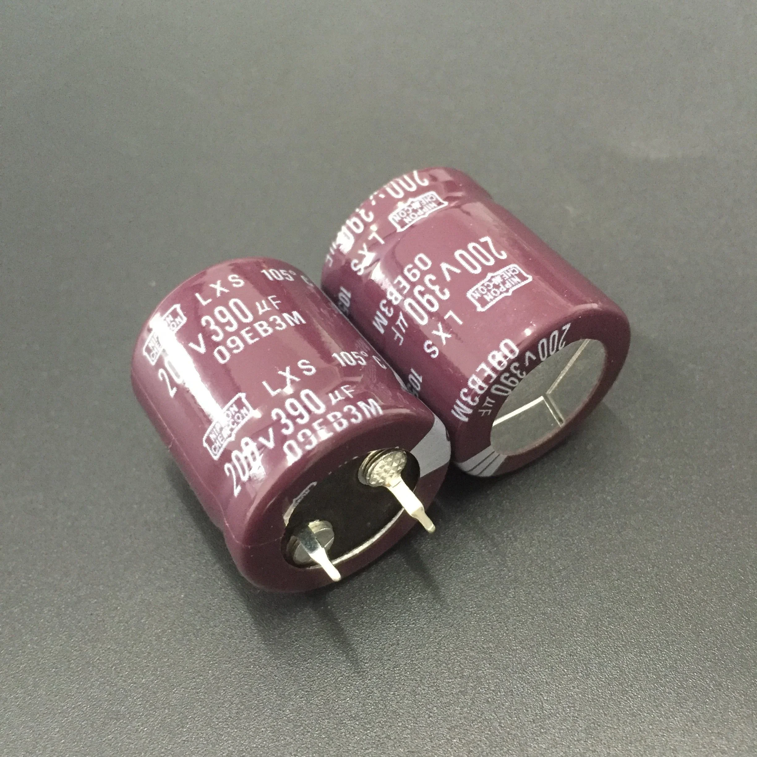 2pcs-10pcs-390uF-200V-NIPPON-NCC-LXS-Series-22x25mm-Super-Downsized ...