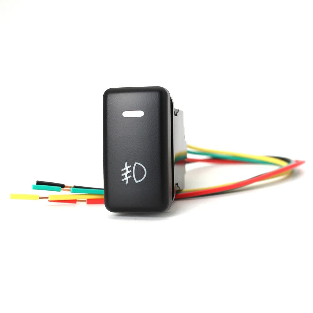 Car Bumper Lights Roof Lights Switch Push Button with Wire for Toyota ...