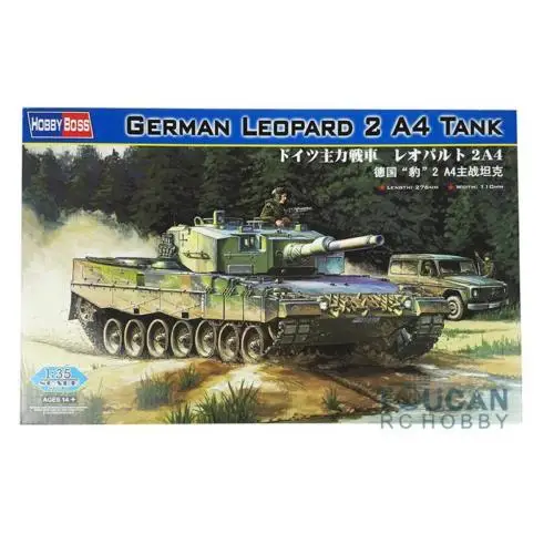 Hobby-Boss-82401-1-35-German-Main-Battle-Tank-Leopard-2-A4-Tank-Plastic ...
