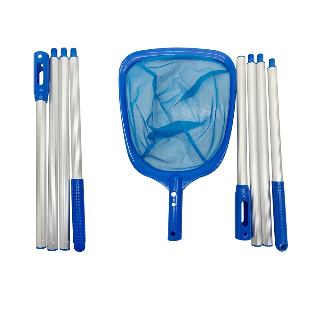 Swimming-Pool-Sweeping-Net-Detachable-Telescopic-Rod-Pool-Skimmer-Fish ...