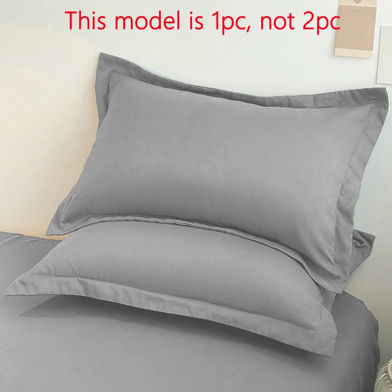 1-Piece-Of-Matte-Solid-Color-Pillowcase-Soft-Pillowcase-With-Envelope ...