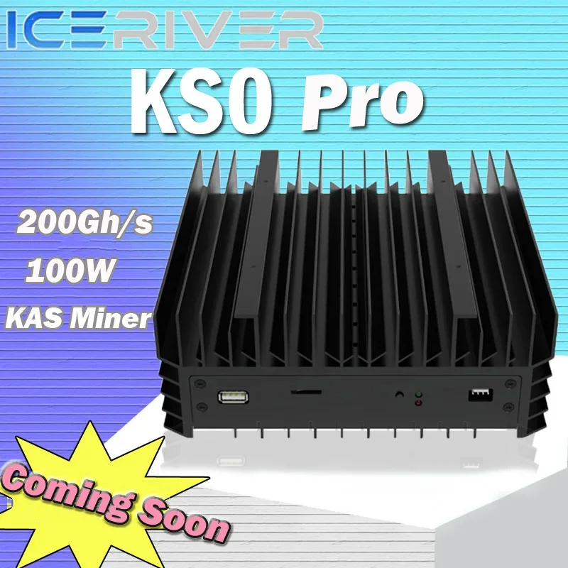 KS0Pro-Asic-Miner-New-IceRiver-KAS-KS0-Pro-200Gh-S-Kaspa-Miner-100W ...