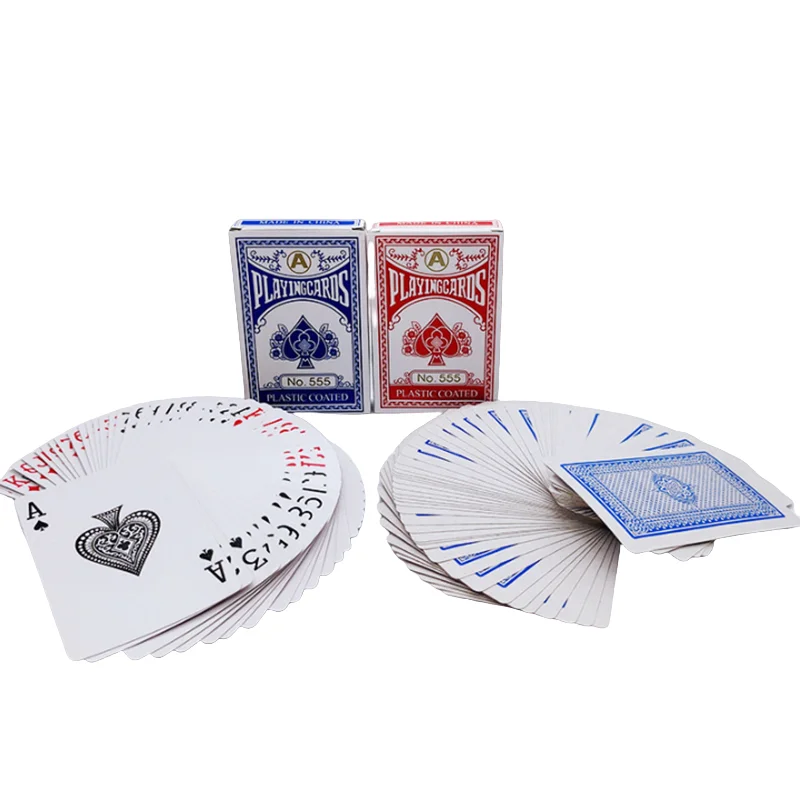 Newest Poker Red/Blue Regular Playing Cards Standard Sealed Decks Magic ...