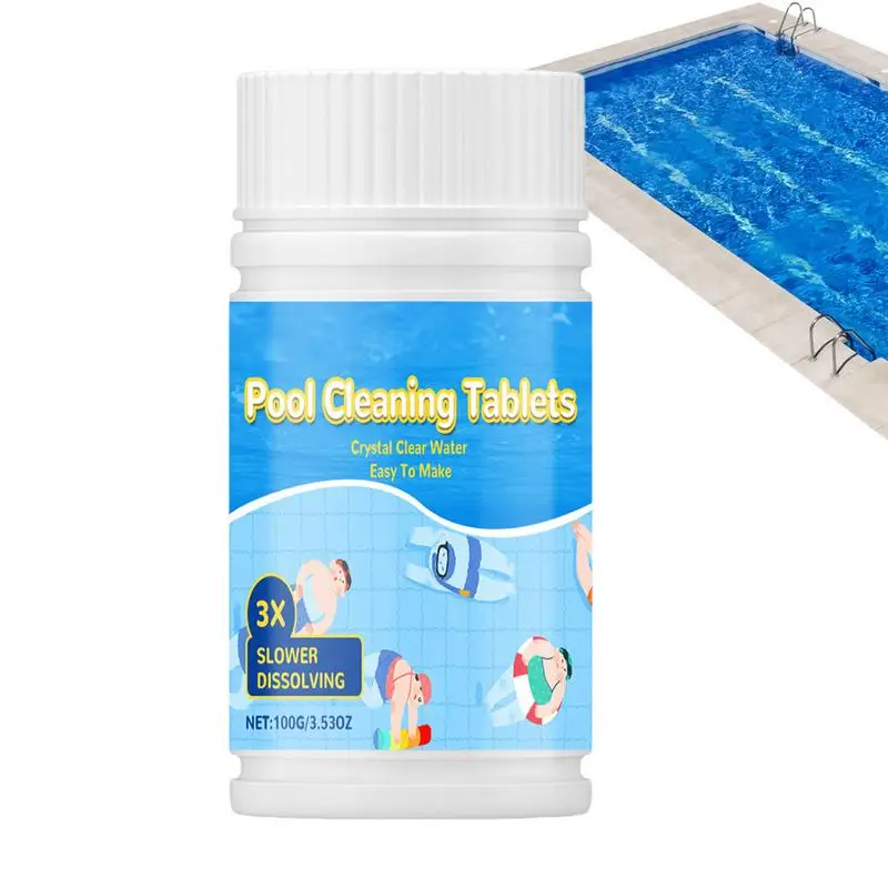 Cleaning-Tablets-For-Swimming-Pool-Effervescent-Multi-Action-Tablets ...