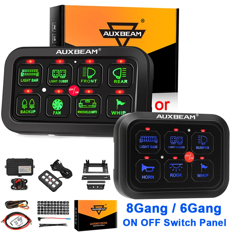 Panel de interruptor LED Universal, sistema de relé electrónico de ...