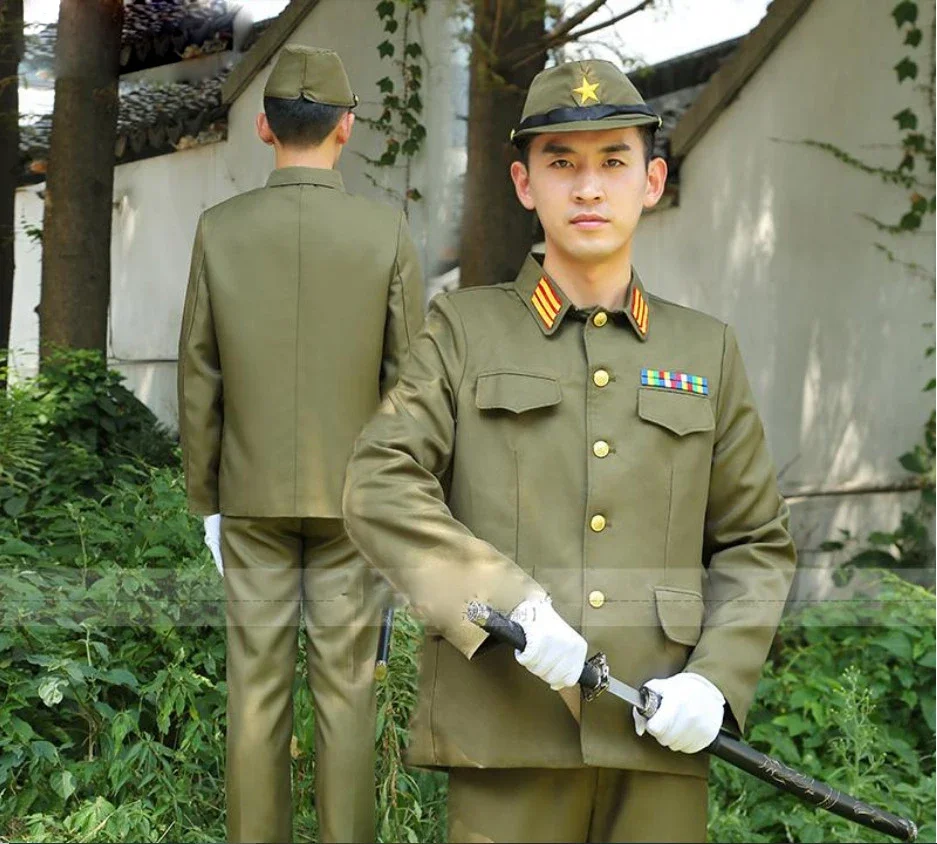 WW-II-Japanese-Imperial-officer-Traditional-vintage-green-uniform ...