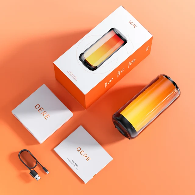 QERE Bluetooth Speaker with Hi-Res 10W Audio,Wireless HiFi Portable ...