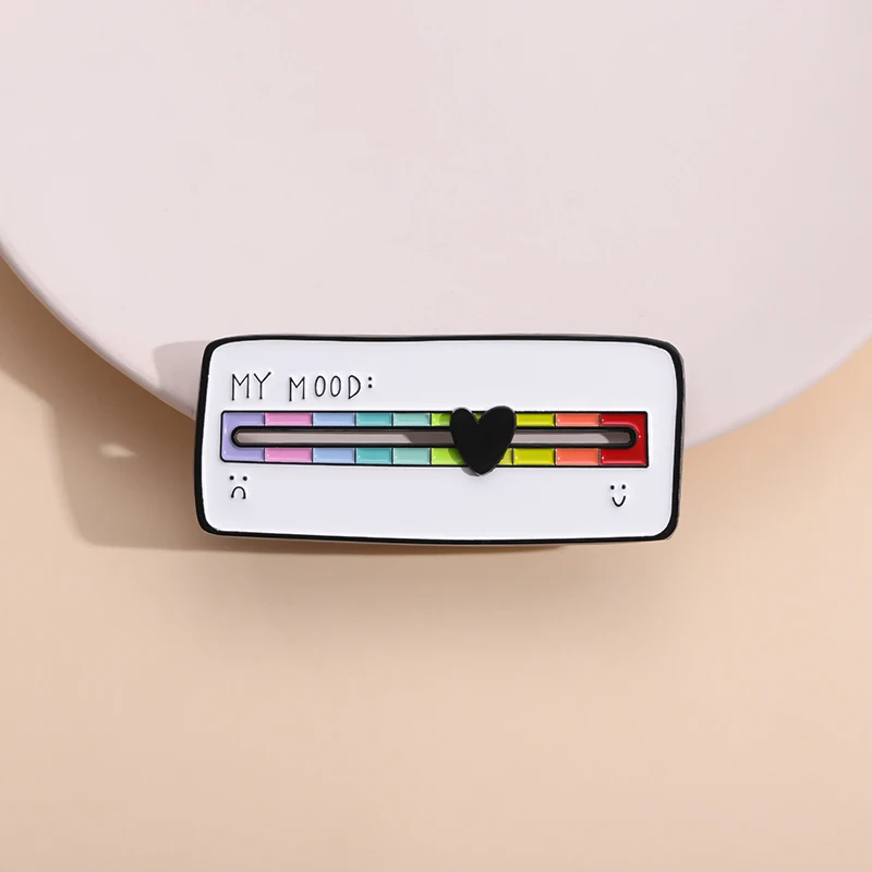 My-Happy-Mood-Enamel-Pins-Cartoon-Rainbow-Emotional-Regulation-Brooch ...