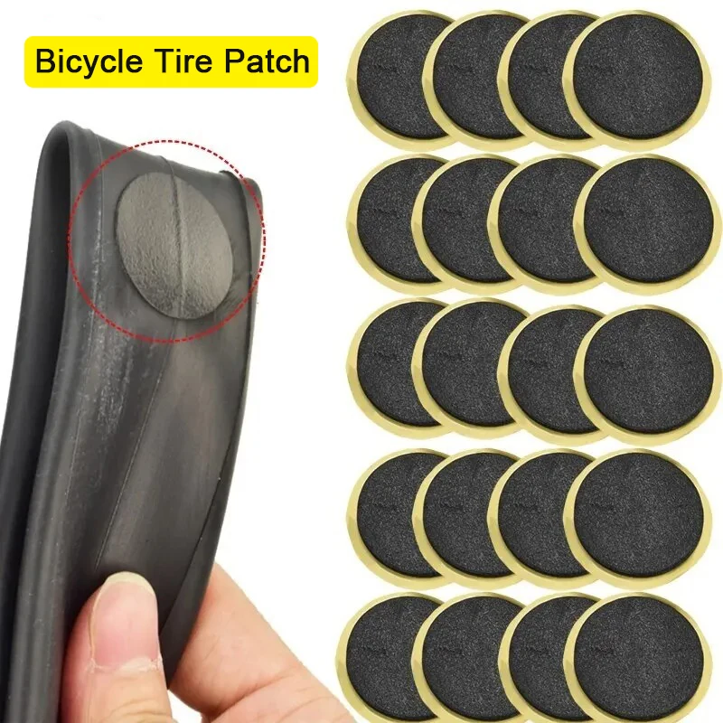Bicycle Tire Repair Patch Glue-Free Adhesive Quick Repairing Tyre ...