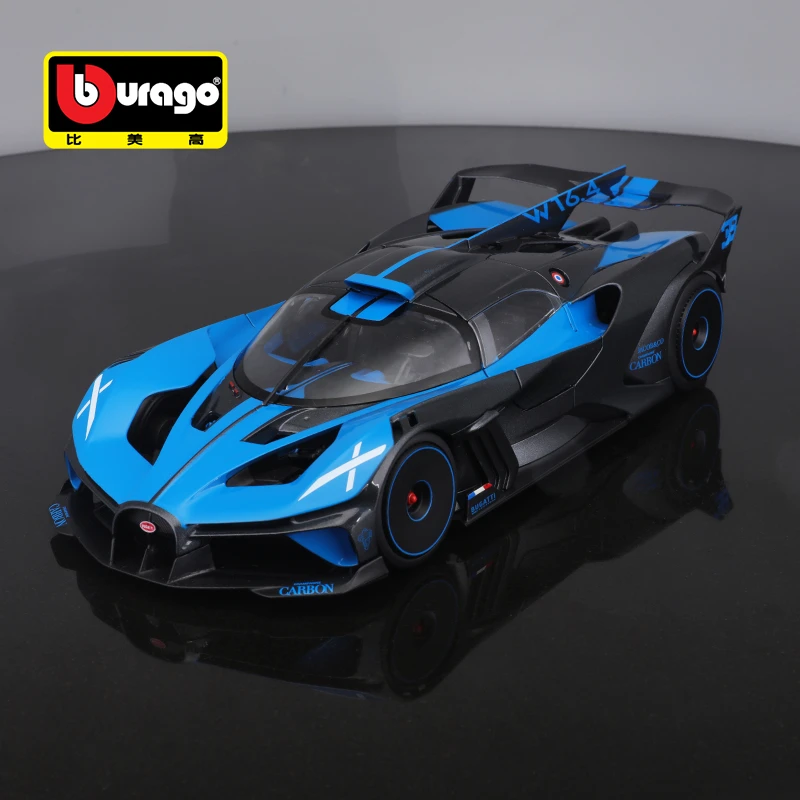 Bburago 1:18 Bugatti Bolide Sports Car Static Simulation Die Cast ...