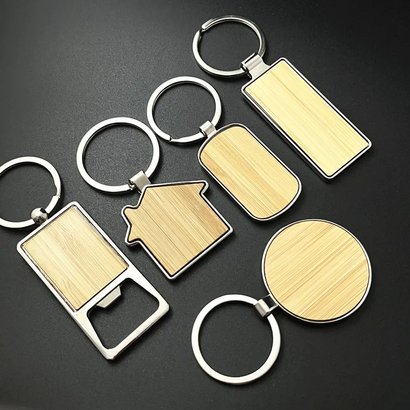 Customizable-Logo-Bamboo-Key-Rings-Wood-House-Beer-Bottle-Opener ...