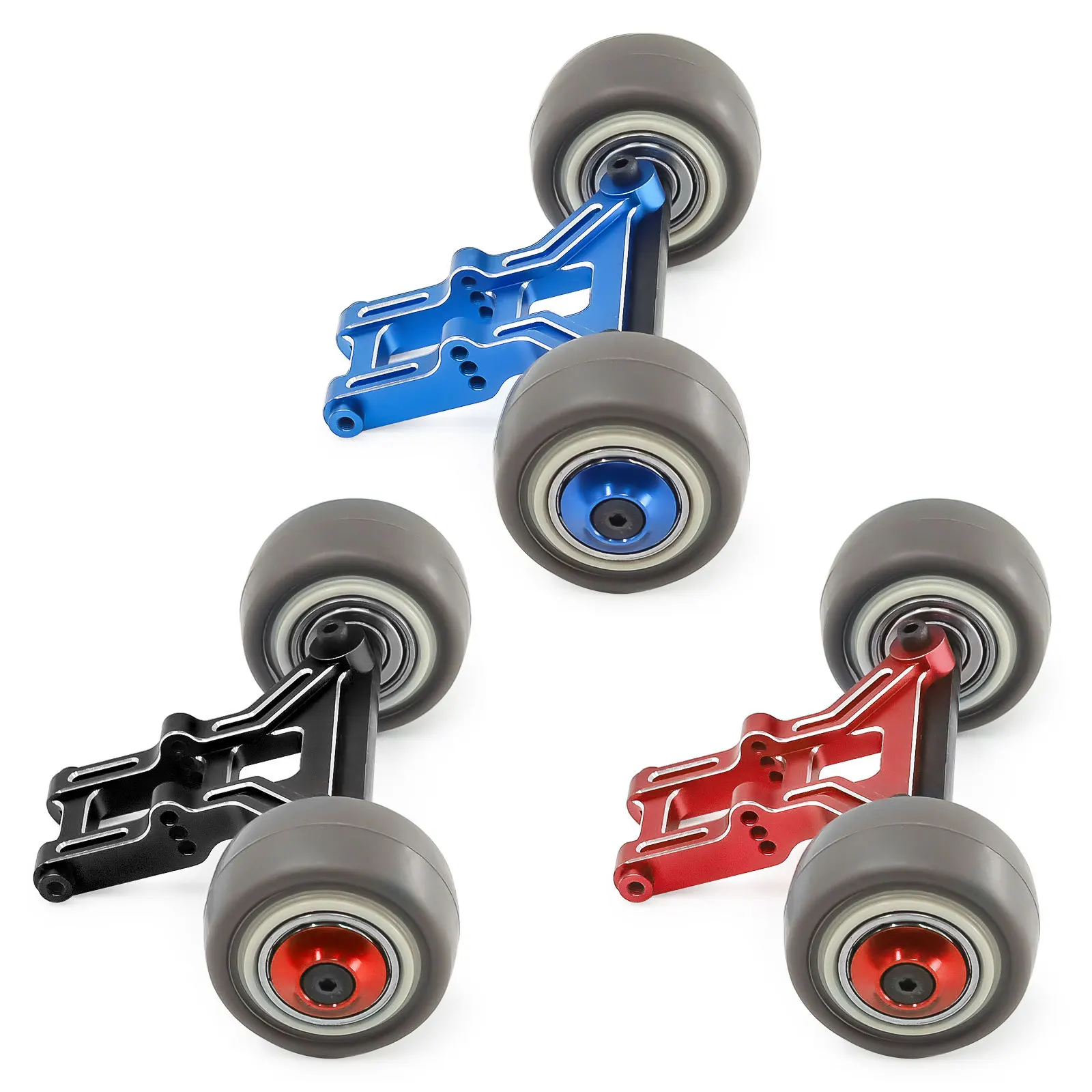 Upgraded RC Wheelie Bar & Front Stand Up Wheel Set, Anti-Wheelie for ...