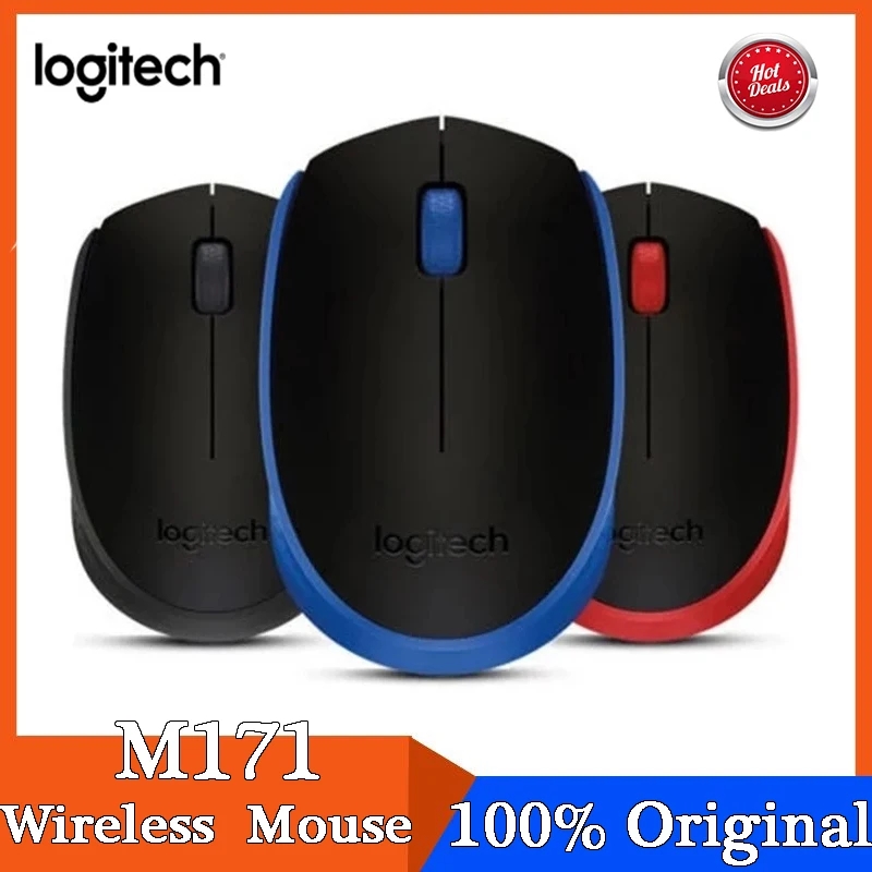 Original-Brand-New-Logitech-M171-Wireless-Gaming-Mouse-1000DPI-With ...