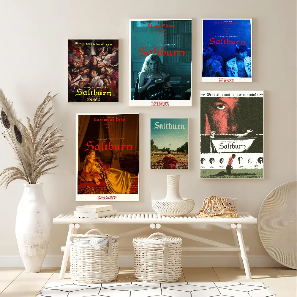 Saltburn-Movie-Vintage-Posters-Sticky-Vintage-Room-Home-Bar-Cafe-Decor ...