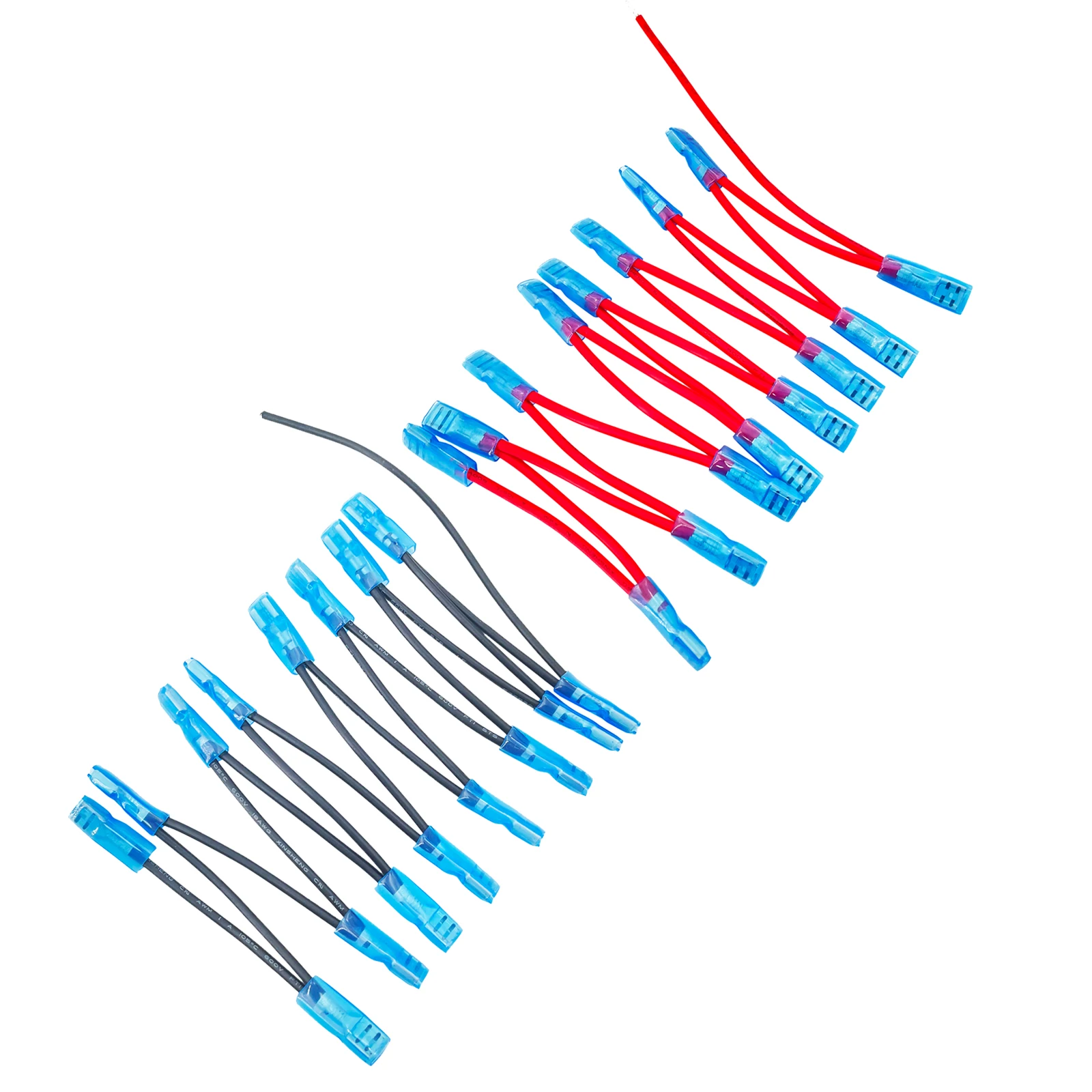 Plug-in-Jumper-Wire-Bridge-Cable-Wire-Spade-Terminal-Female-Connector ...