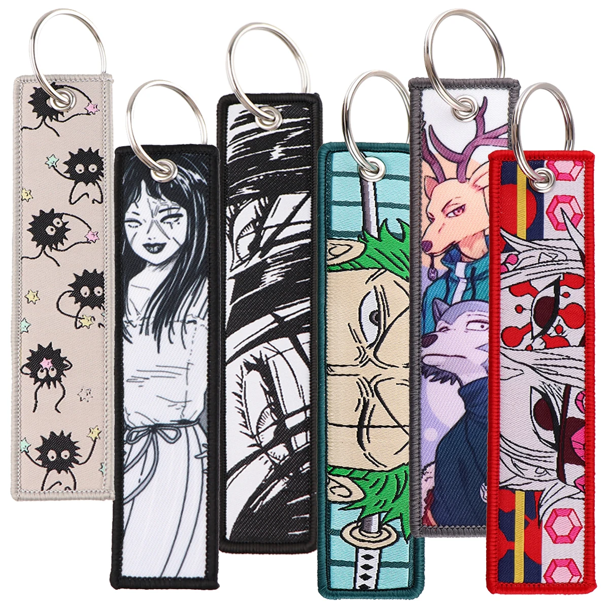 One-Piece-Key-Tags-Key-Chain-for-Women-Gifts-and-Cars-Demon-Slayer ...