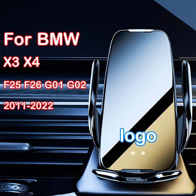 For BMW X3 X4 F25 F26 G01 G2 2011 2022 15W Car Mobile Phone Bracket ...